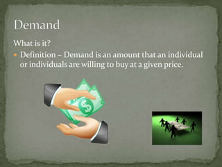 Supply and Demand Presentation | PPTX