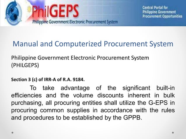 Supply and property management | PPTX