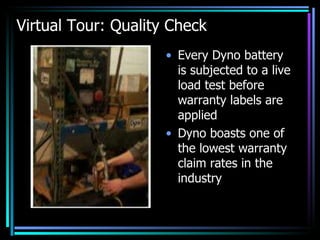 Dyno Battery Presentation | PPT