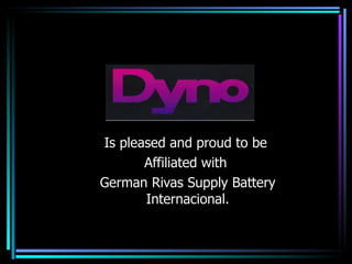 Dyno Battery Presentation | PPT