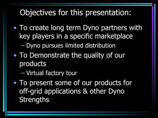 Dyno Battery Presentation | PPT