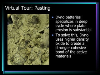 Dyno Battery Presentation | PPT