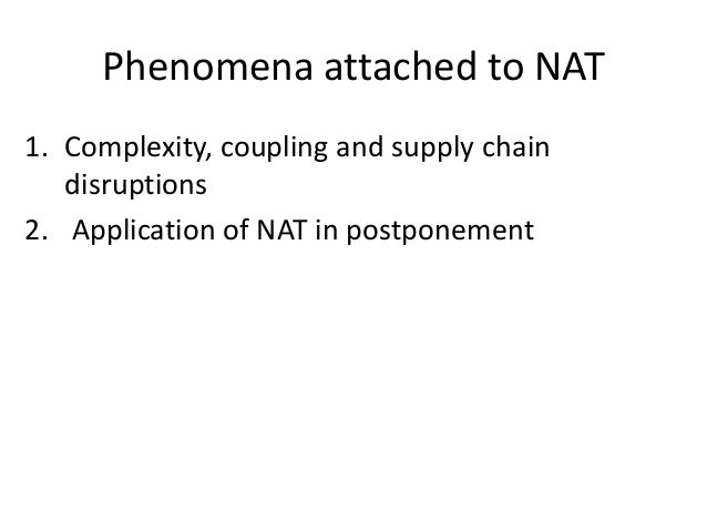 postponement in supplychain