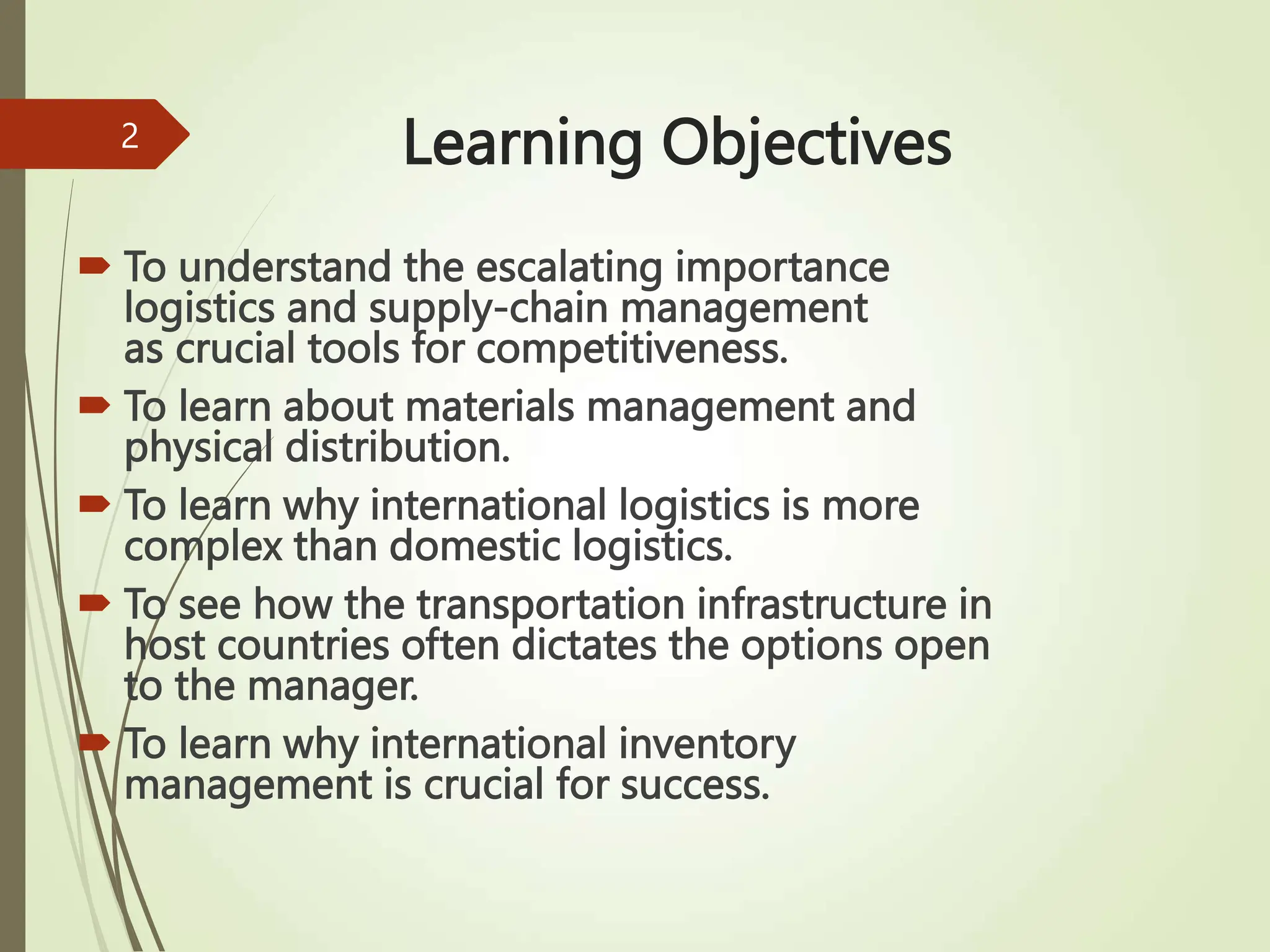 Supply Chain Management for international.ppt