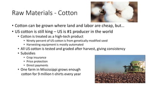 Supply Chain 101 The Journey of a T-Shirt (Updated) | PPTX