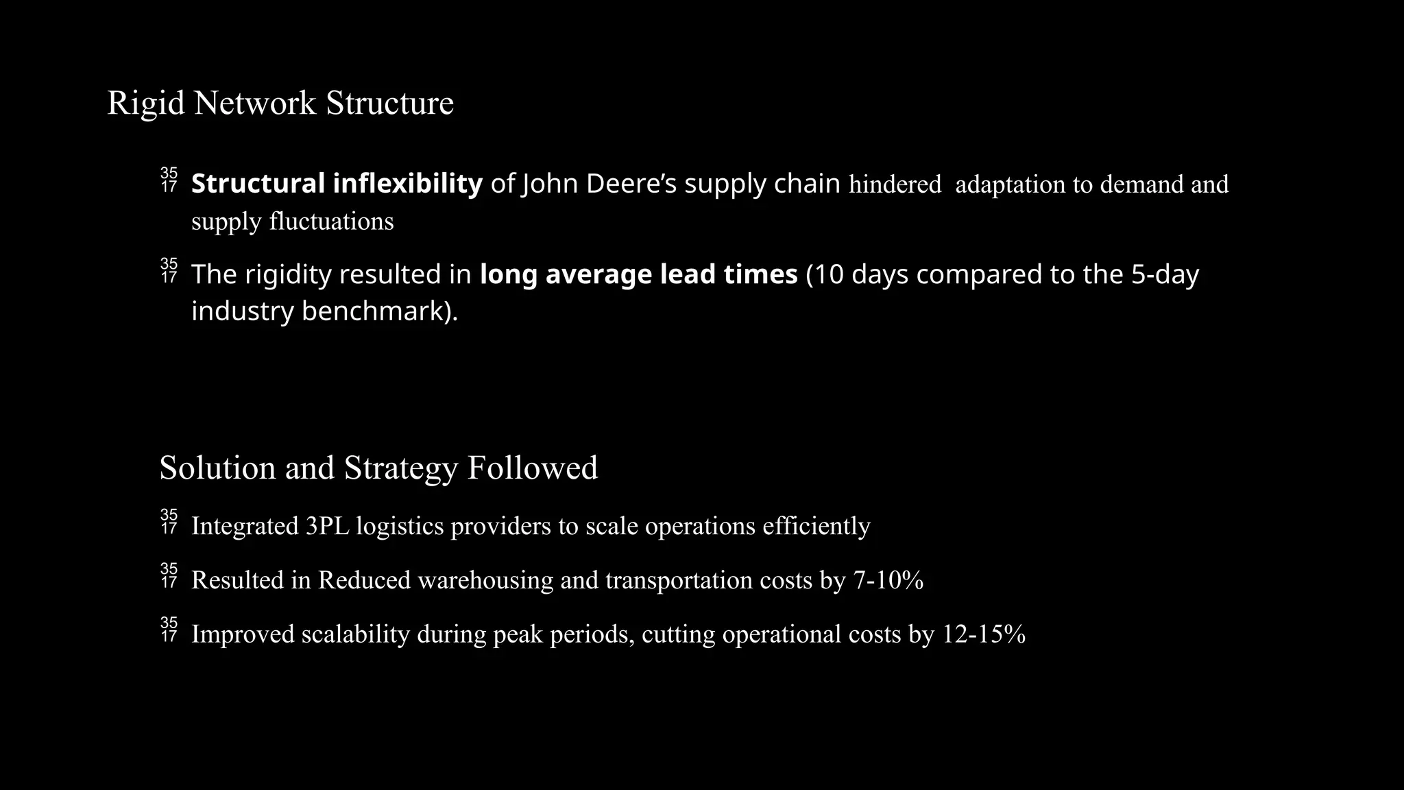 John Deere Supply Chain Strategy -Strong supply chains sow the seeds of ...