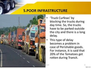 SUPPLY CHAIN MANAGEMENT CHALLENGES-FRUITS AND VEGETABLES | PPTX