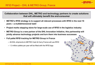 Supply chain & customer collaboration dhl exel sc (15 oct08) | PPTX