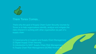 Supply Chain Cyber Security Training, Learn How to Complete a Thorough ...