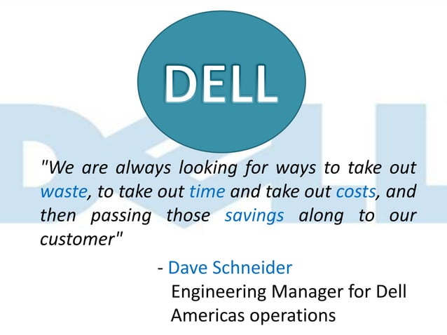 DELL Supply Chain | PPTX | Logistics | Business