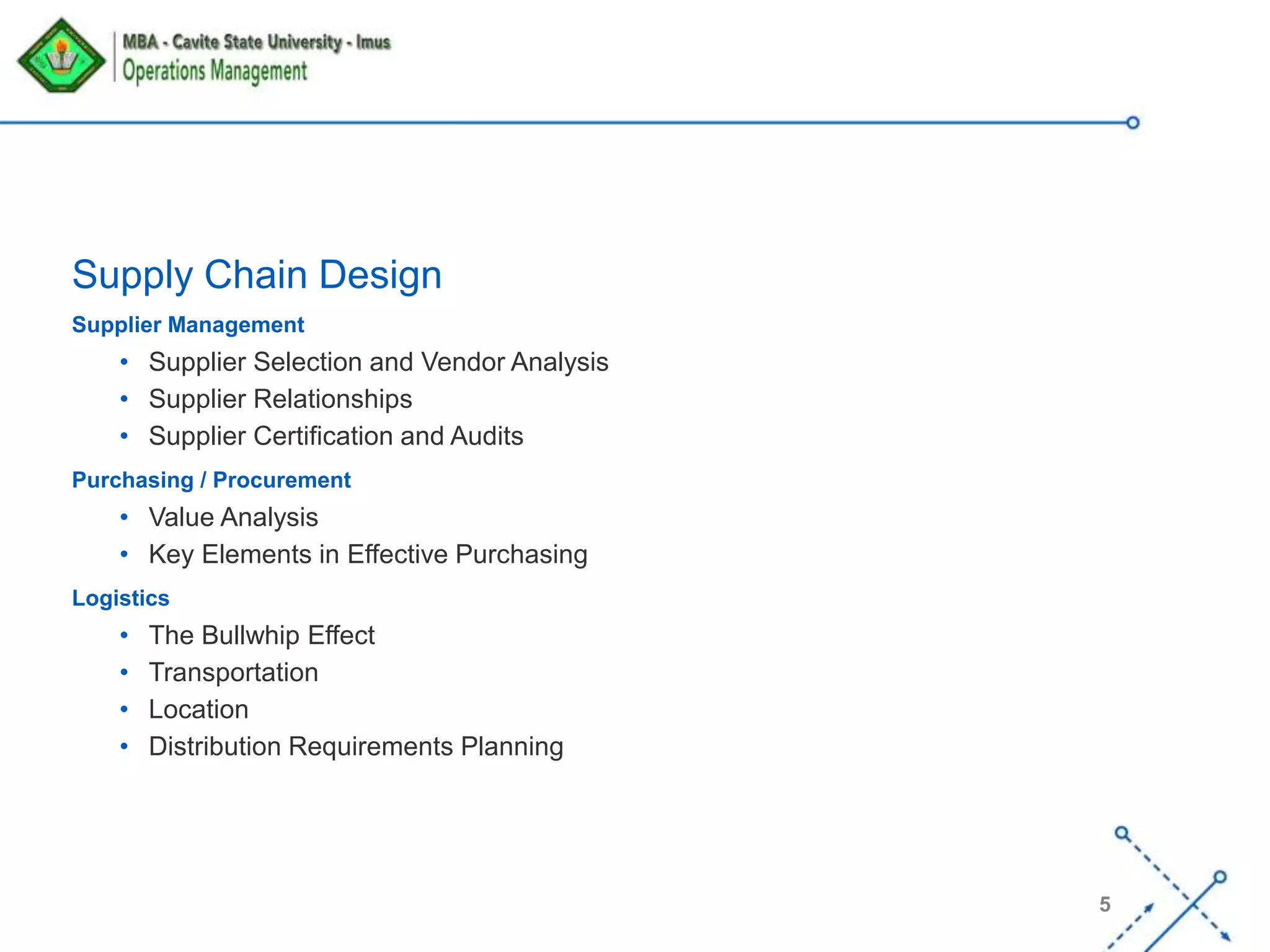 Supply Chain Design | PPTX