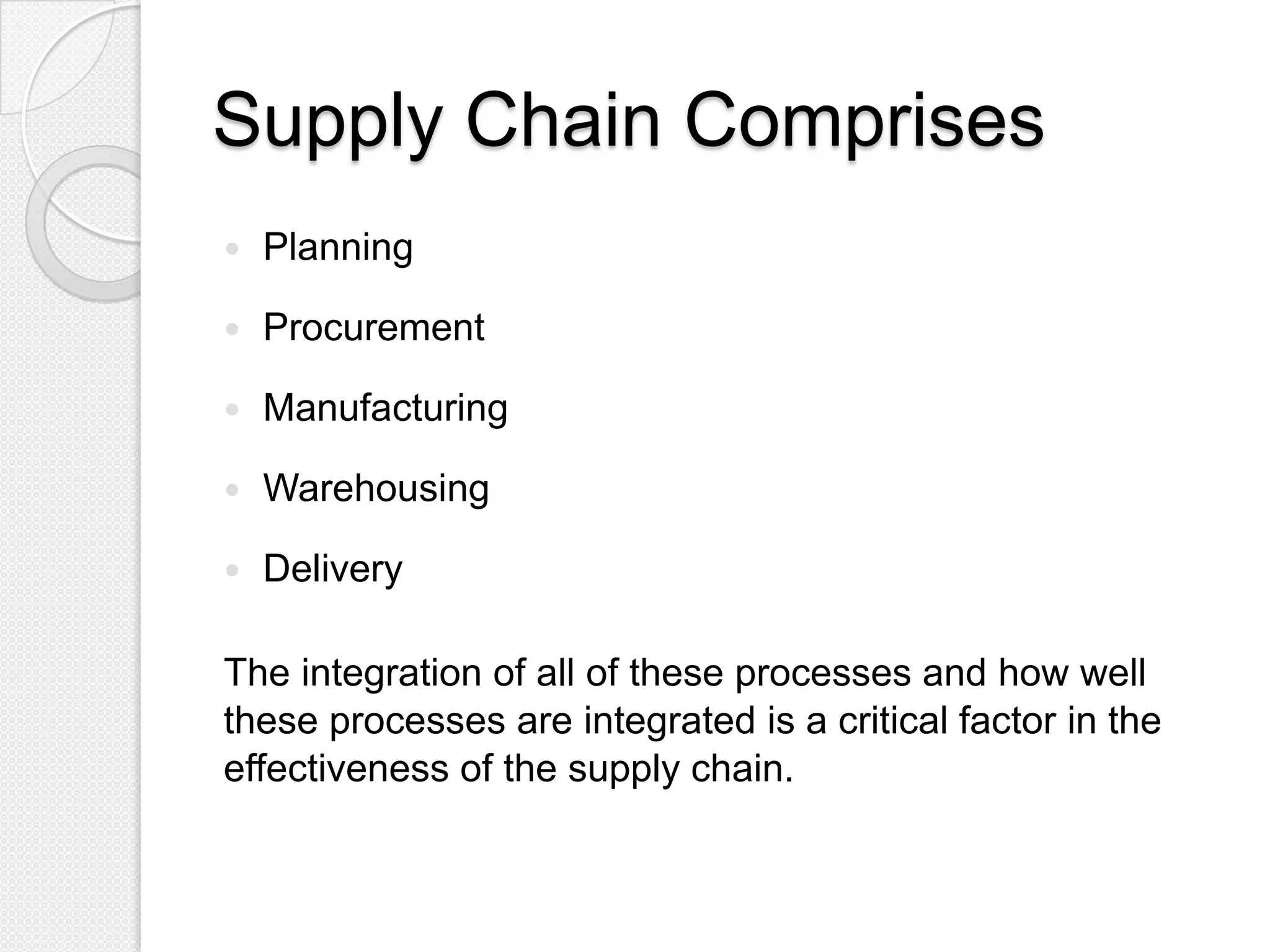 Supply Chain Design Fundamentals | PPTX