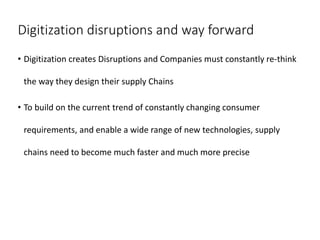 Supply chain digitization aliyu ahmed l cle | PPT