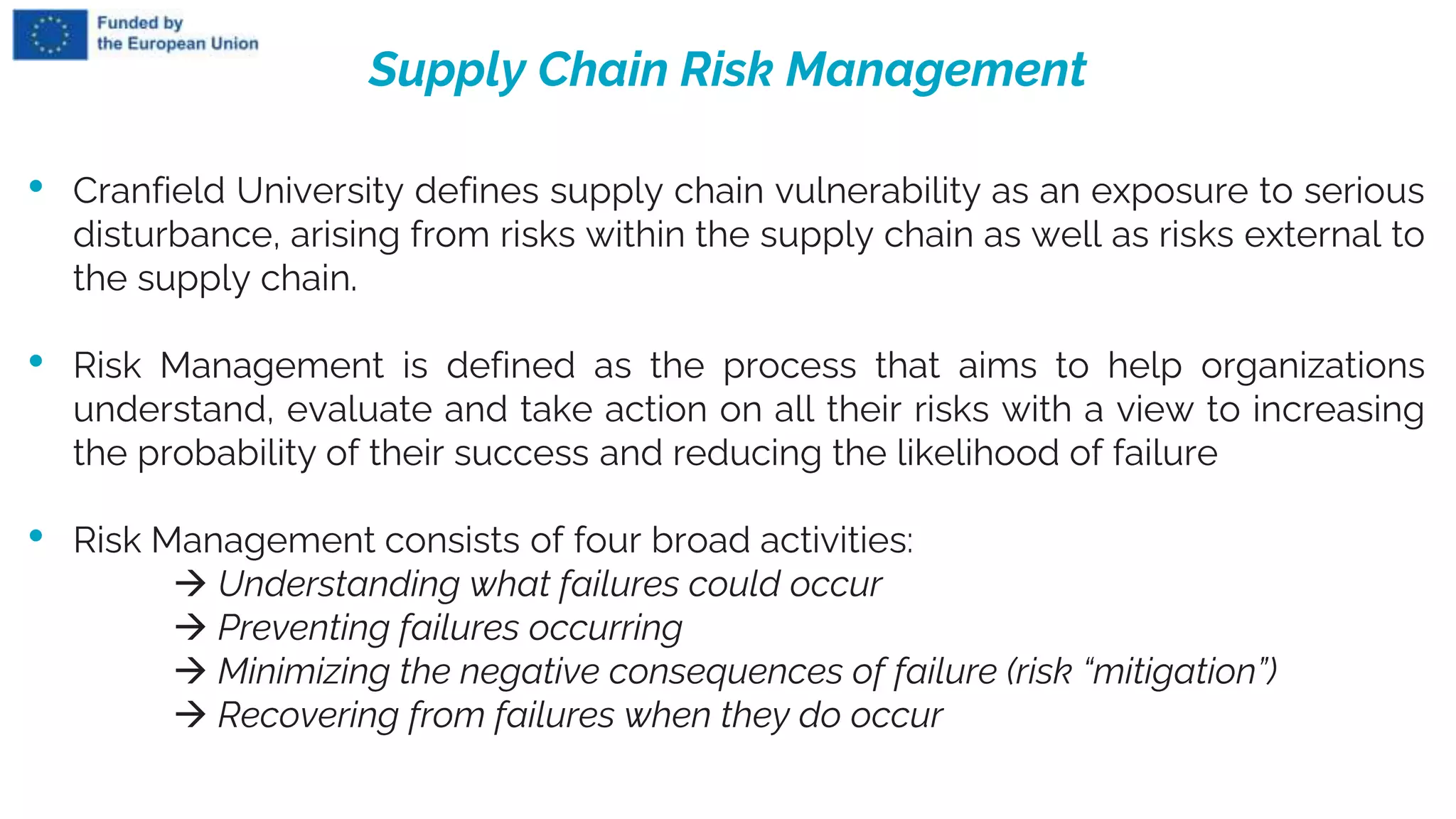 SUPPLY CHAIN DISRUPTIONS.pptx