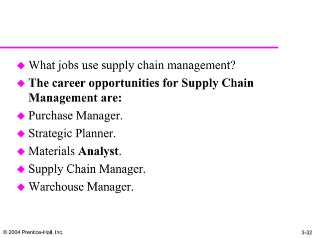 Supply Chain Drivers and Obstacles.ppt | Logistics and Transportation Industry | Industries