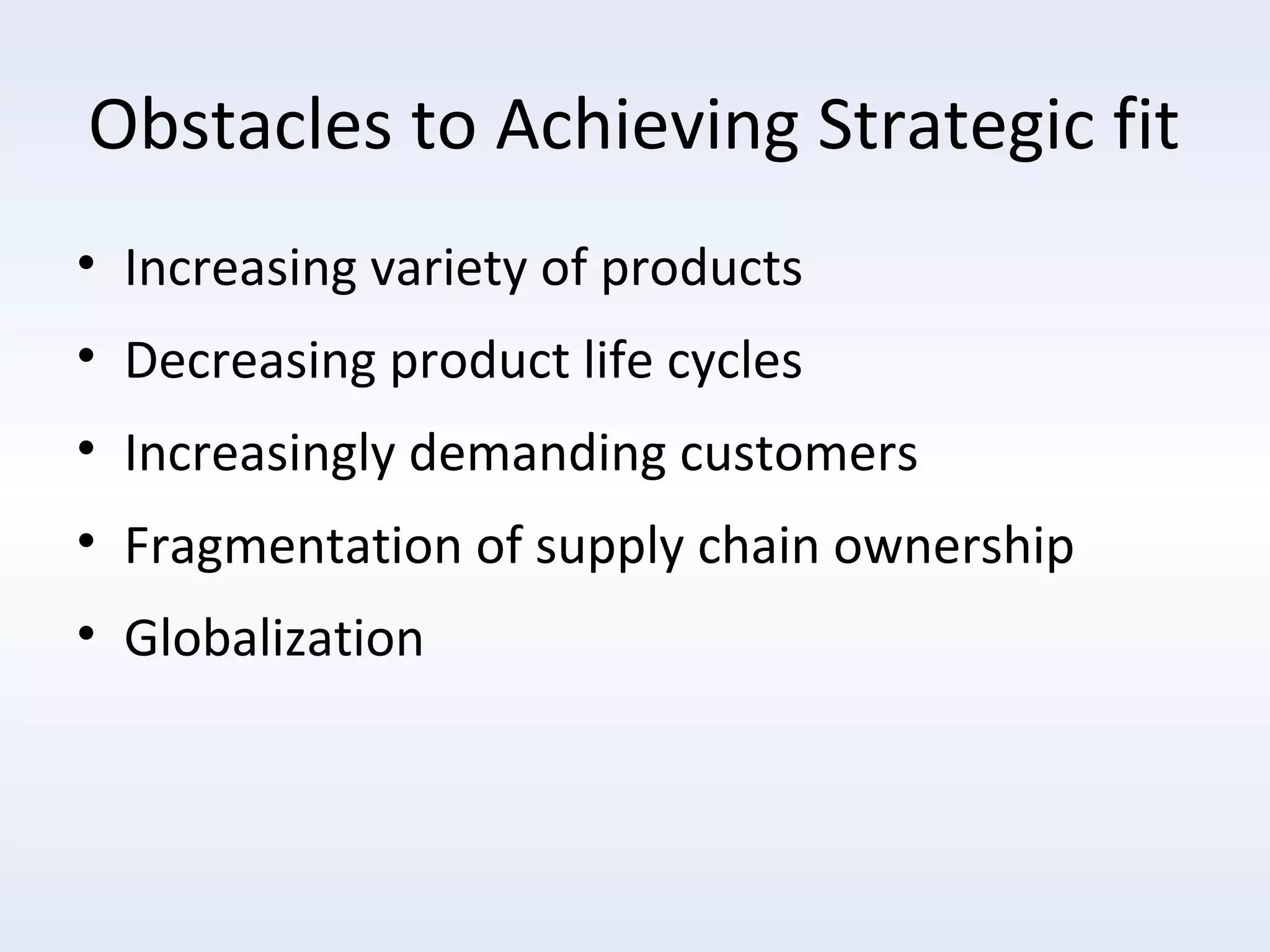 Supply chain drivers & metrics | PPT