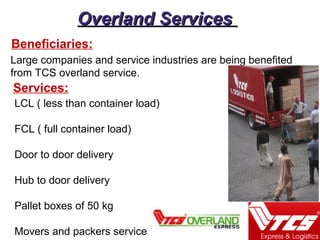 Supply chain final presentation on TCS | PPT