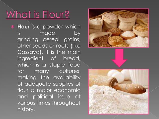 Supply chain of flour | PPTX