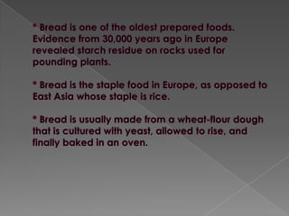 Supply chain of bread | PPTX