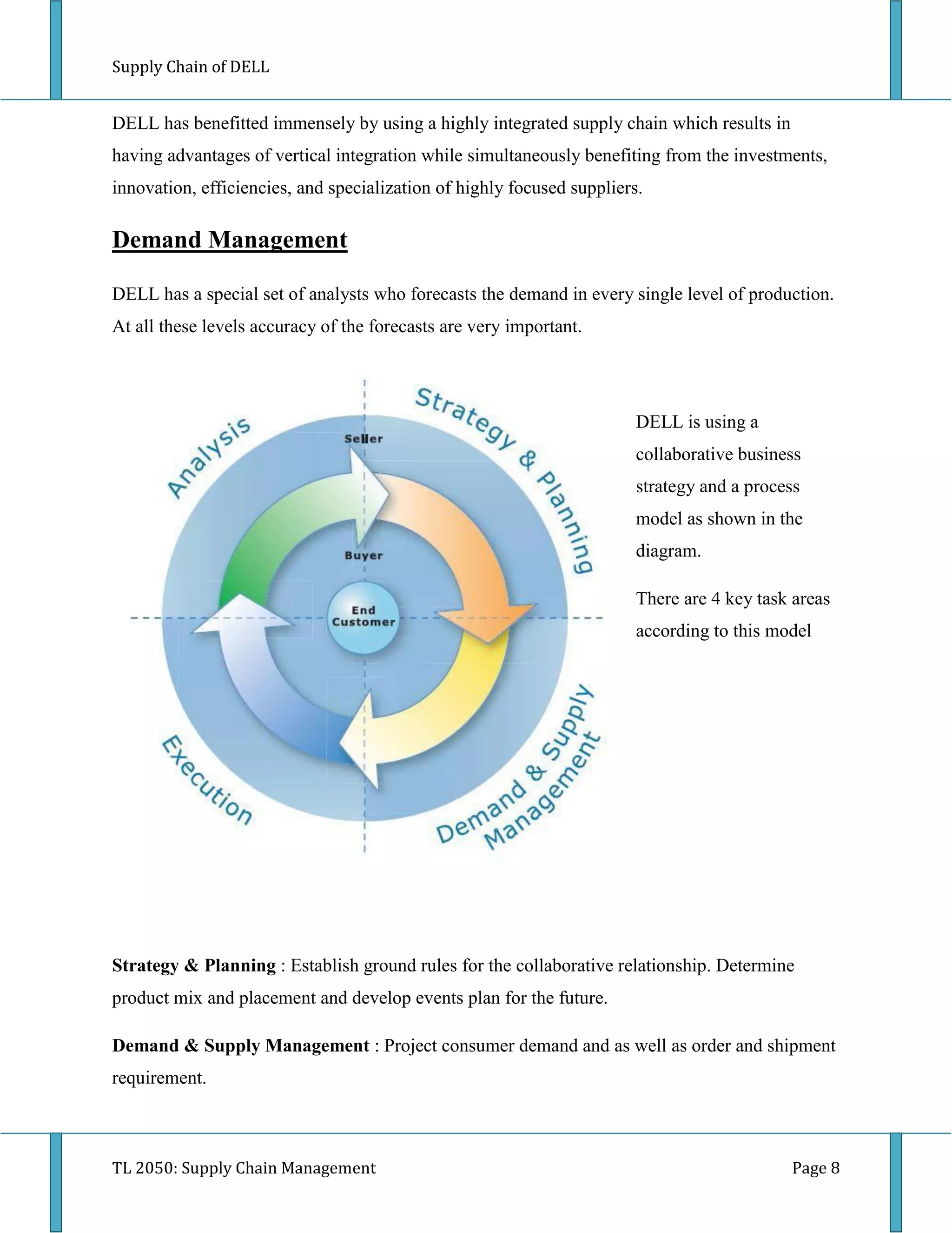 Supply chain of DELL | PDF