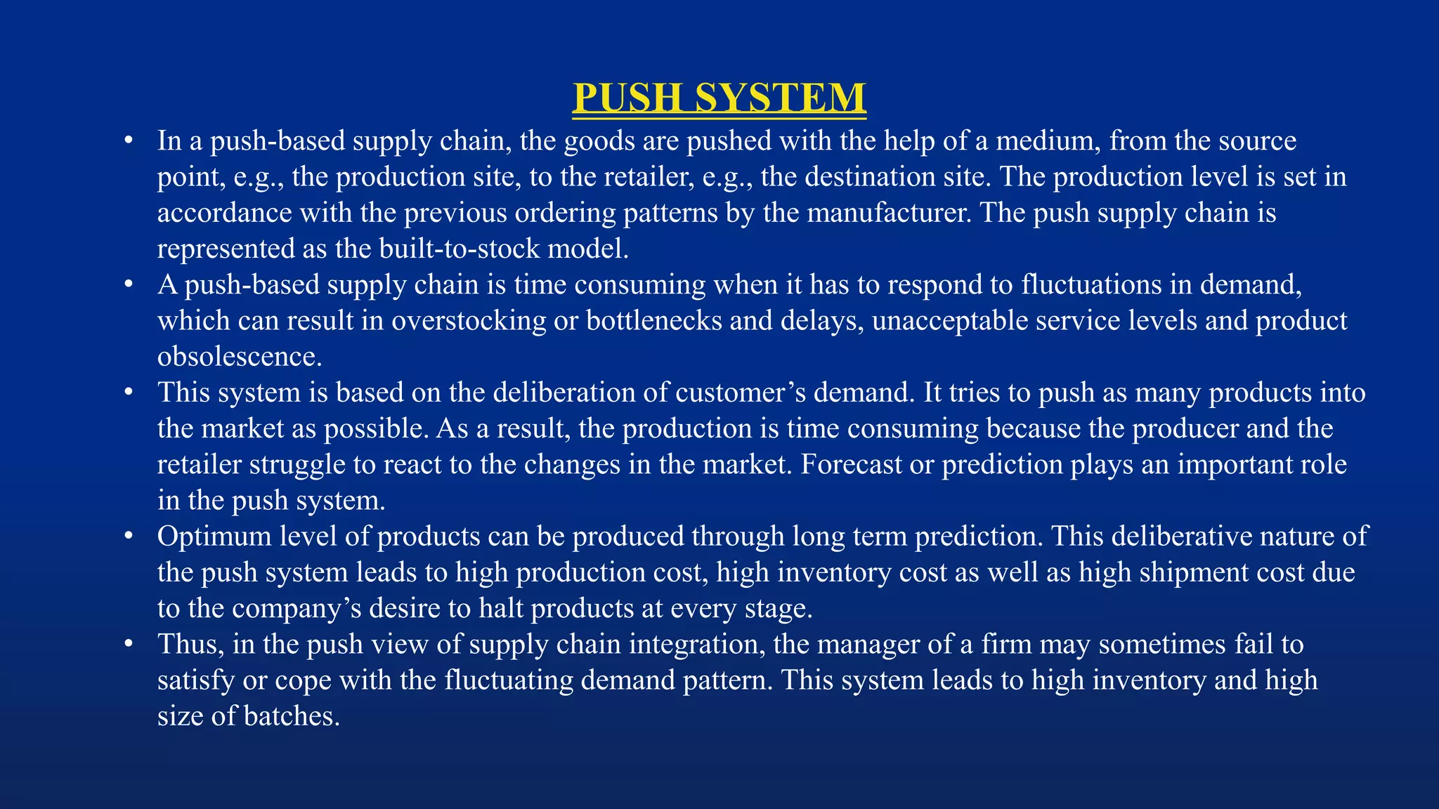 Supply chain Integration | PPTX