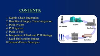 Supply chain Integration | PPTX