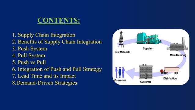 Supply chain Integration | PPTX | Mergers and Acquisitions | Business ...