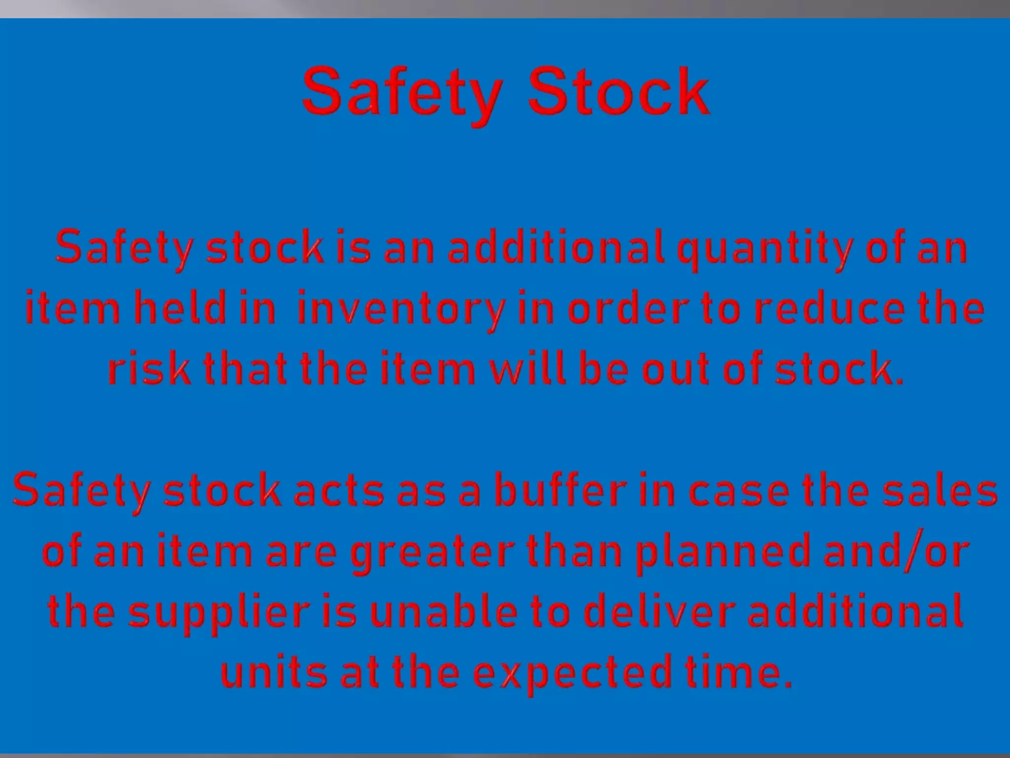 supply chain inventory management -UNIT 2 INVENTORY MODELS.pptx