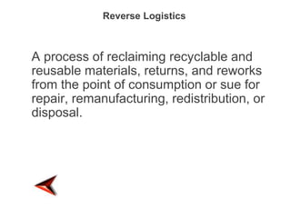 Supply chain & logistics management | PPTX