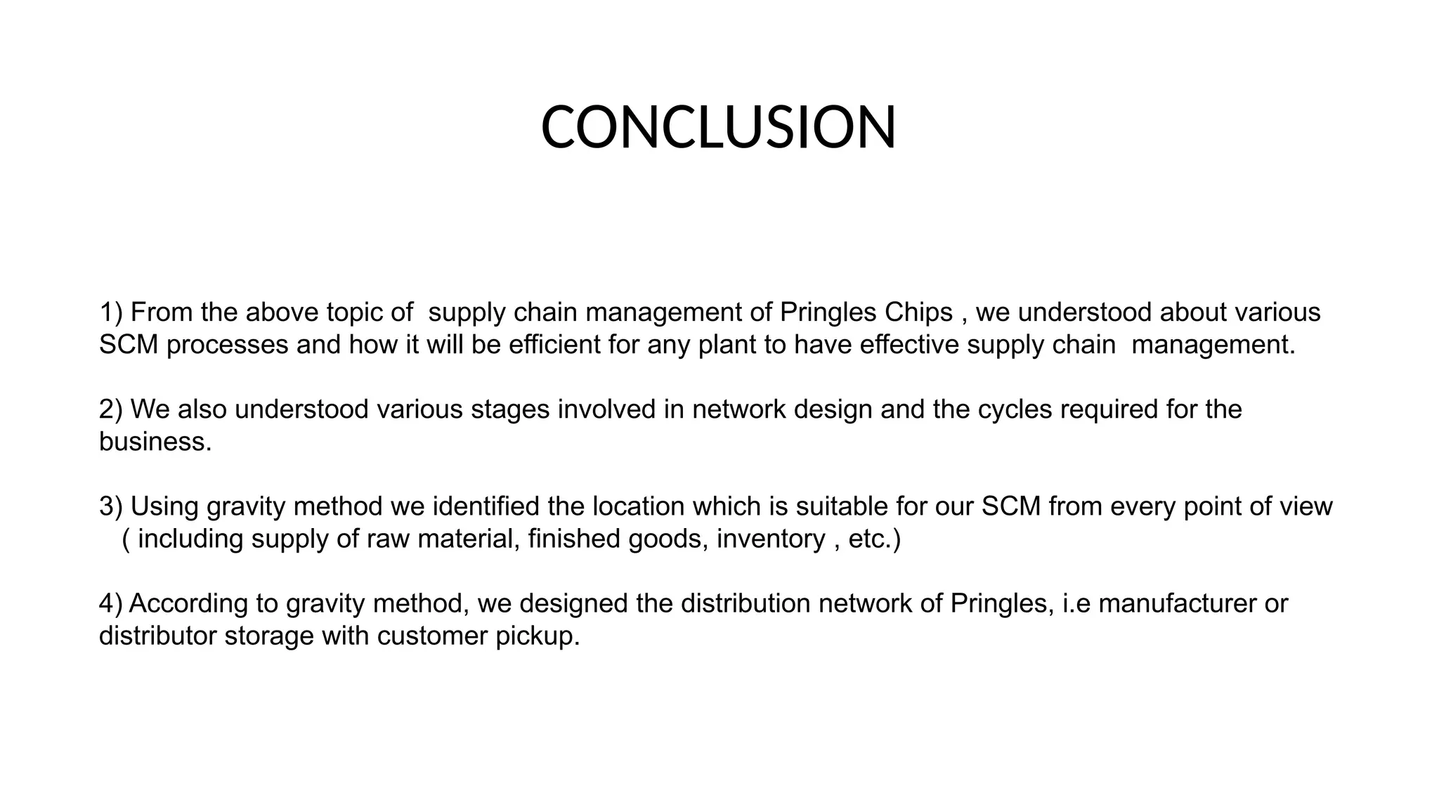 "Optimizing Pringles’ Global Supply Chain: Strategies, Processes, and ...