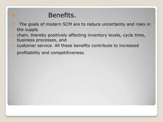 Supply chain management | PPT