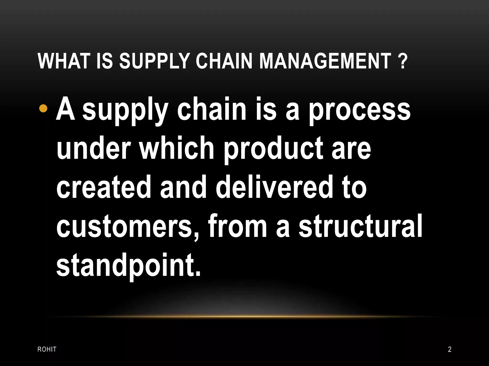 Supply chain management OF TUNA FISH | PPTX