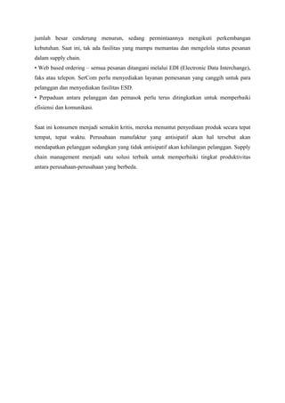 Tugas Supply chain management | PDF