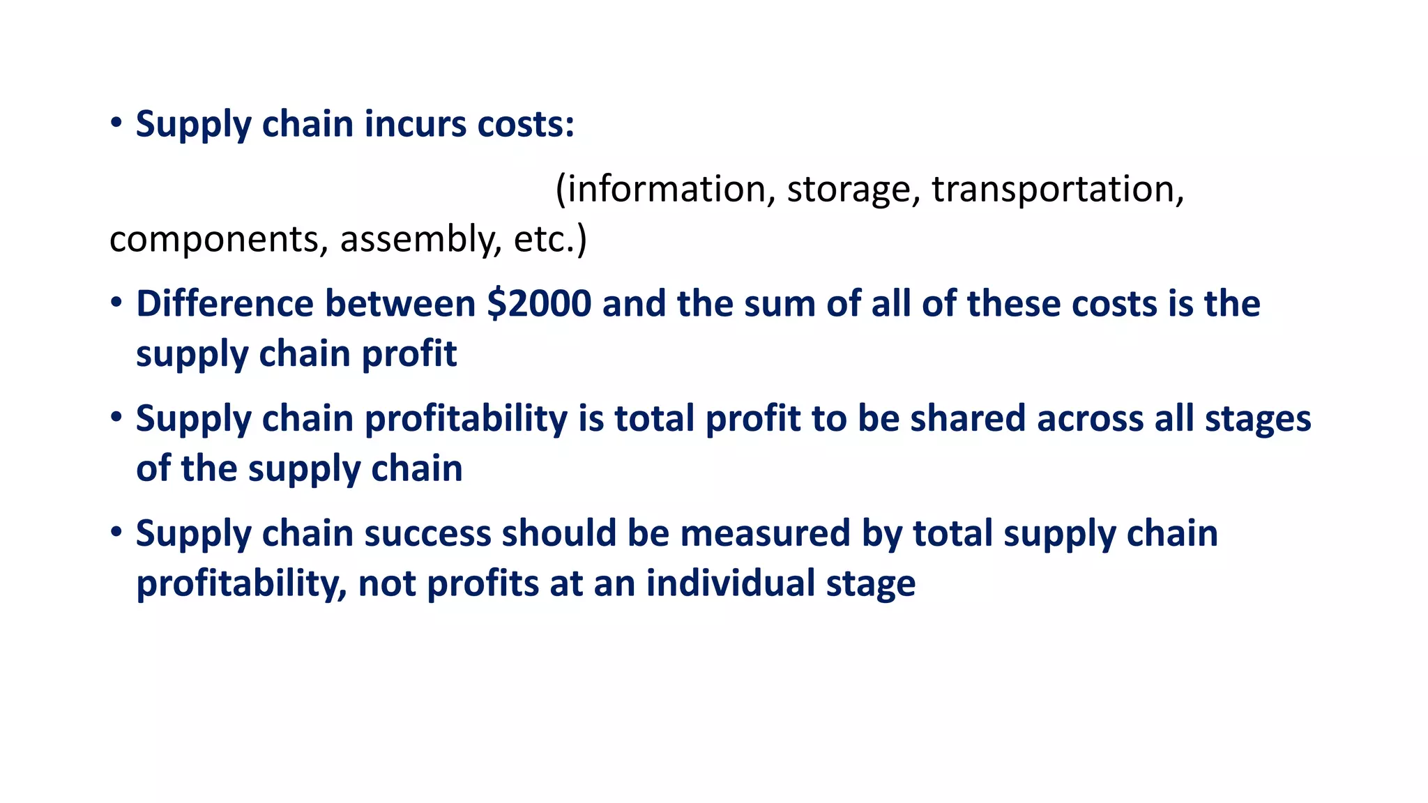 Supply chain management | PPTX