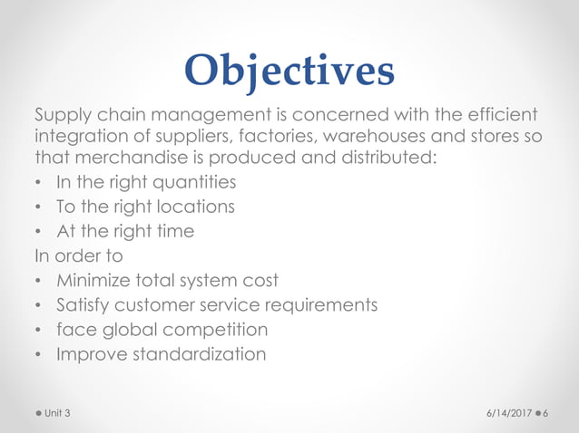 Overview of Supply Chain Management | PPTX | Logistics | Business