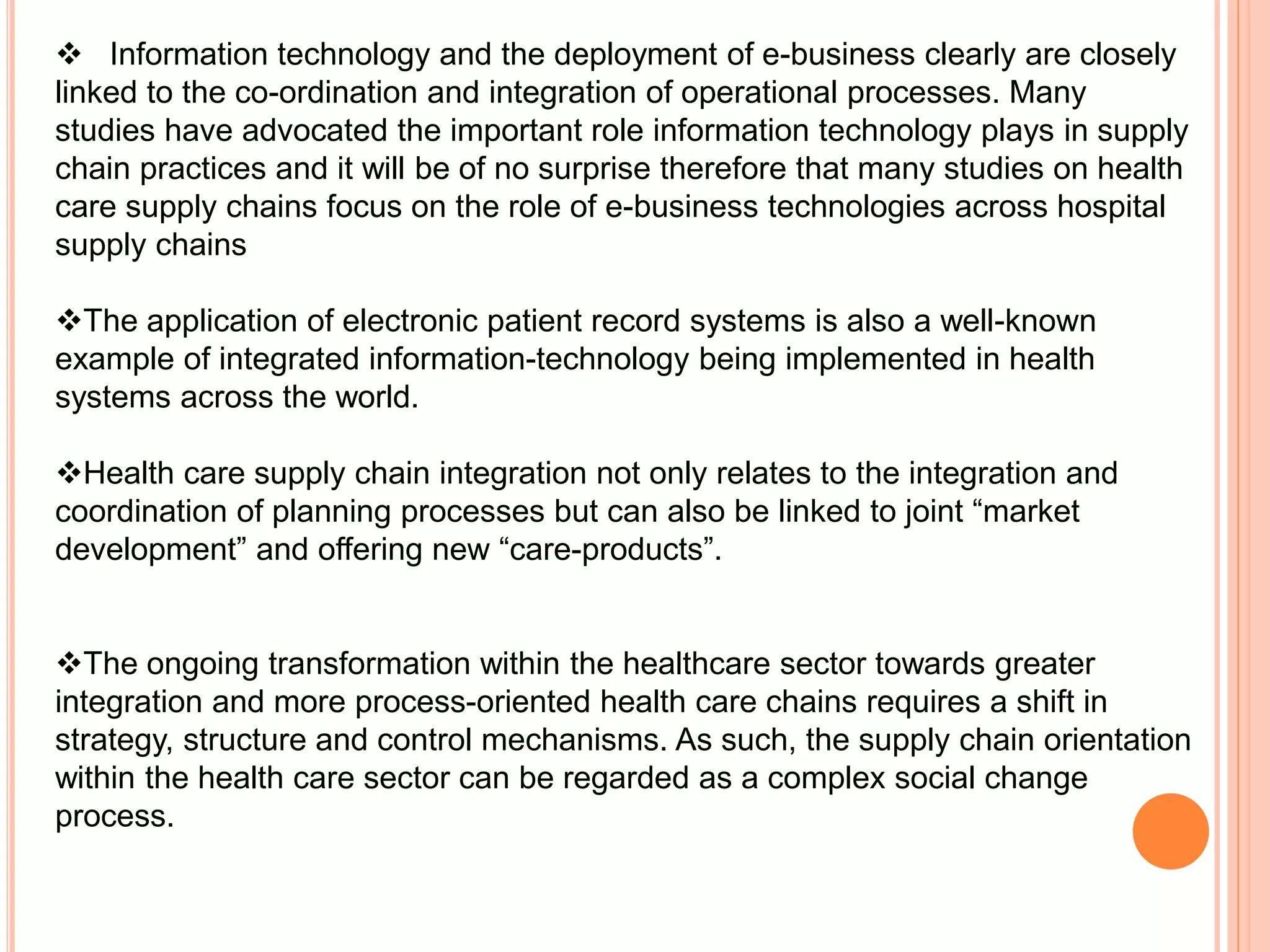 Healthcare Supply Chain Management | PPTX