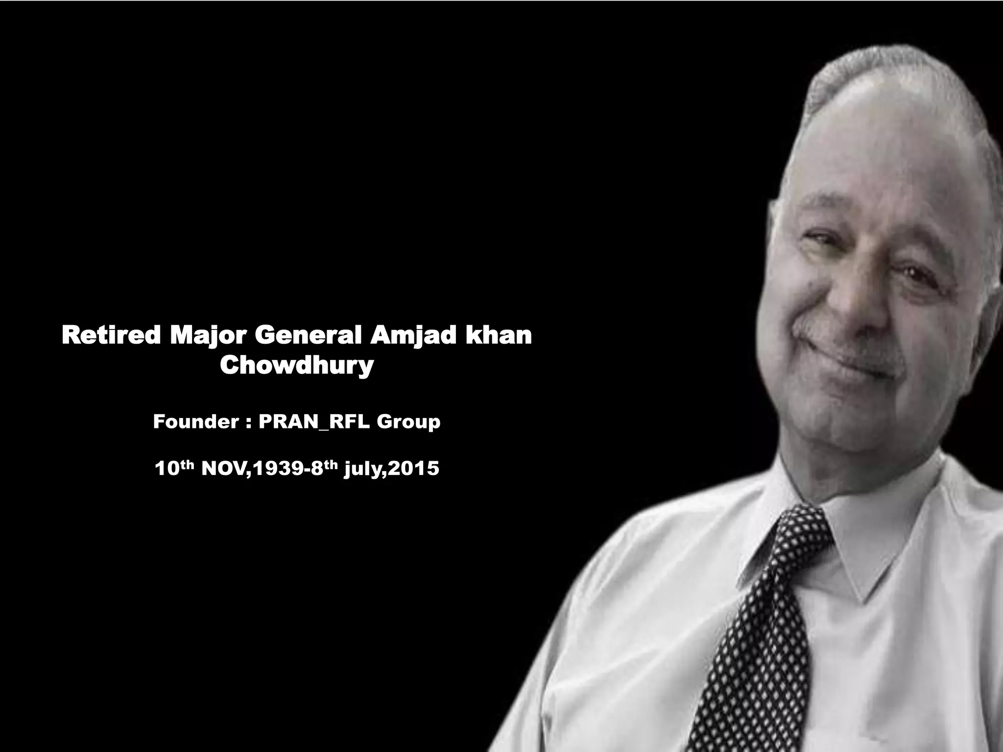 Supply chain management Process of PRAN-RFL | PPTX