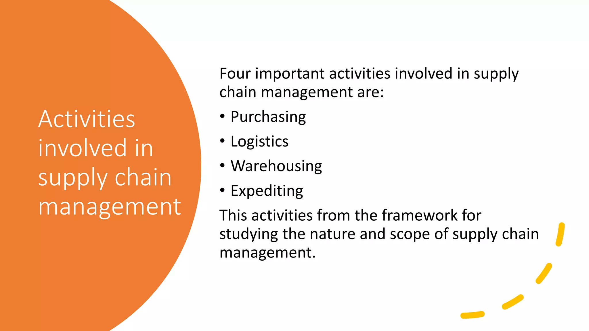 Supply chain management | PPTX