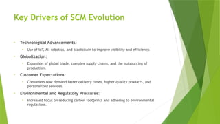 Supply Chain Management with its meaning and defintion | PPTX