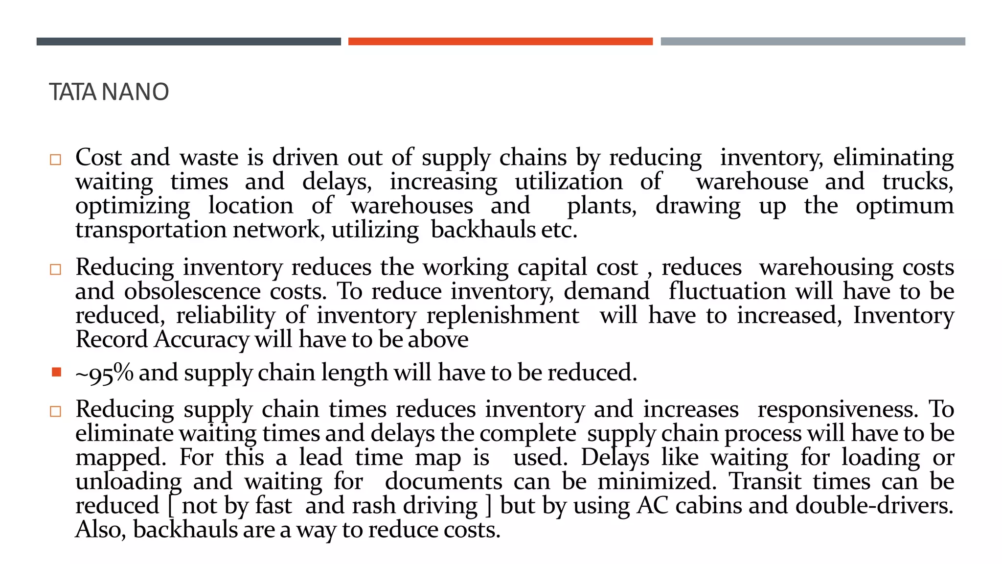 Supply chain management case study | PPTX