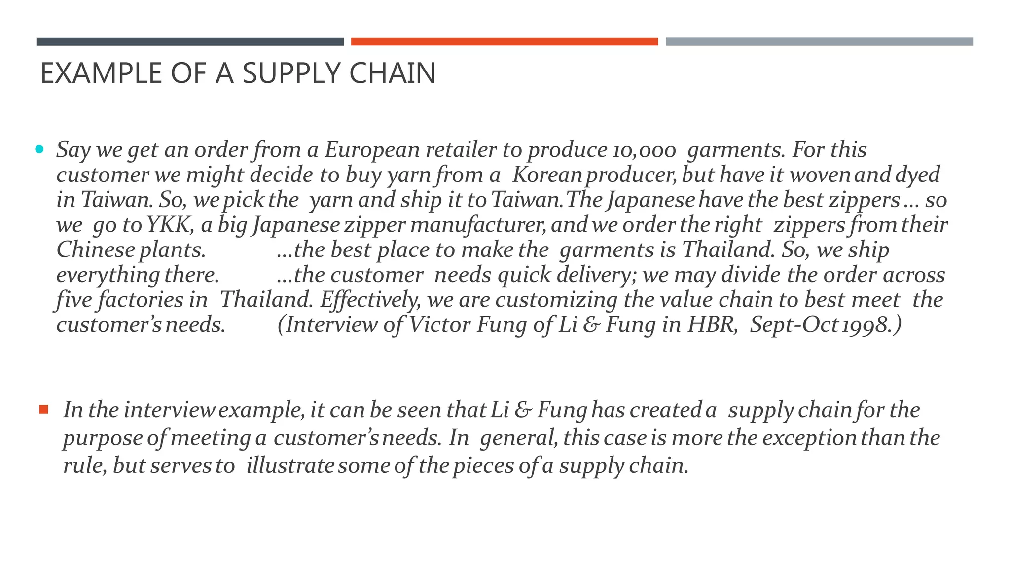 Supply chain management case study | PPTX