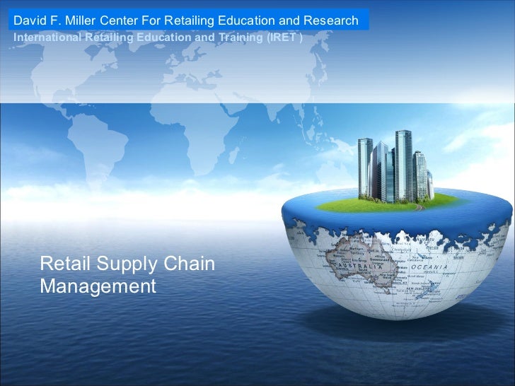 Module 6 Retail supply chain management
