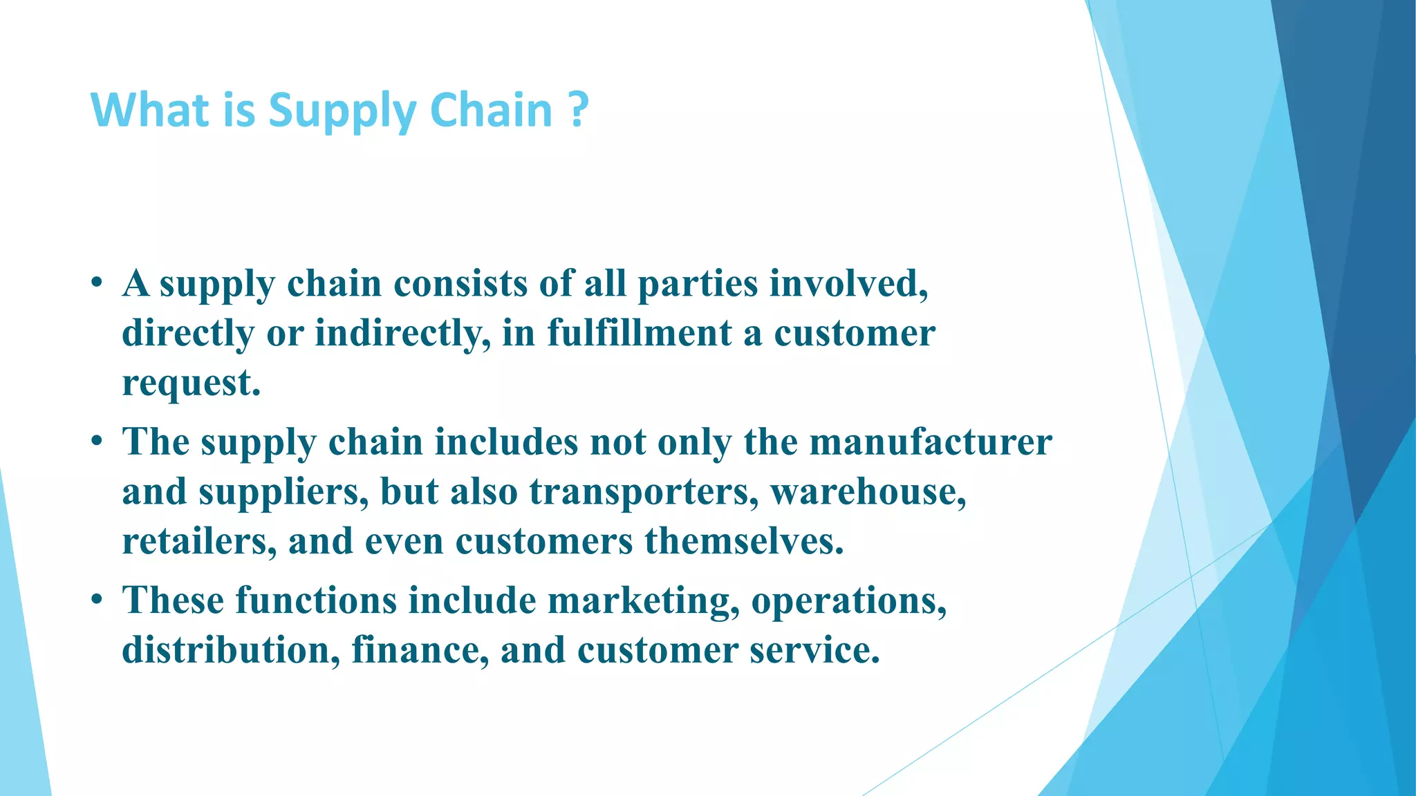 Supply chain management and e business (commerce) | PPTX