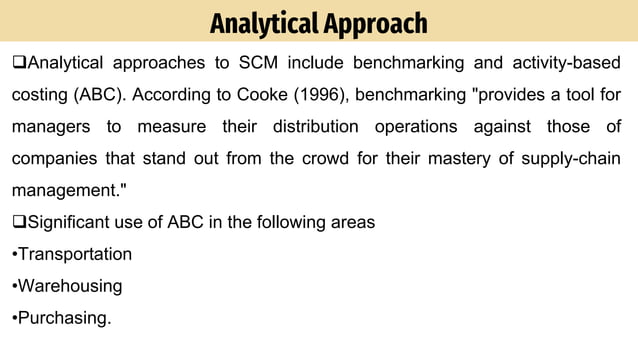Supply Chain Management Approaches Traditional vs Modern SCM.pptx