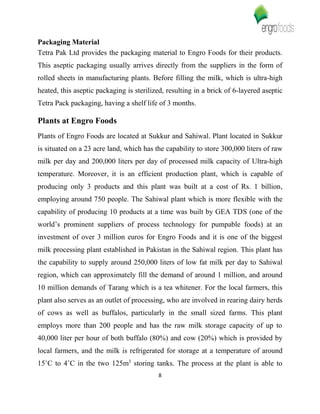 Supply Chain Management at Engro Foods - Iqra University | PDF