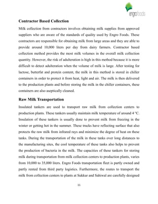 Supply Chain Management at Engro Foods - Iqra University | PDF