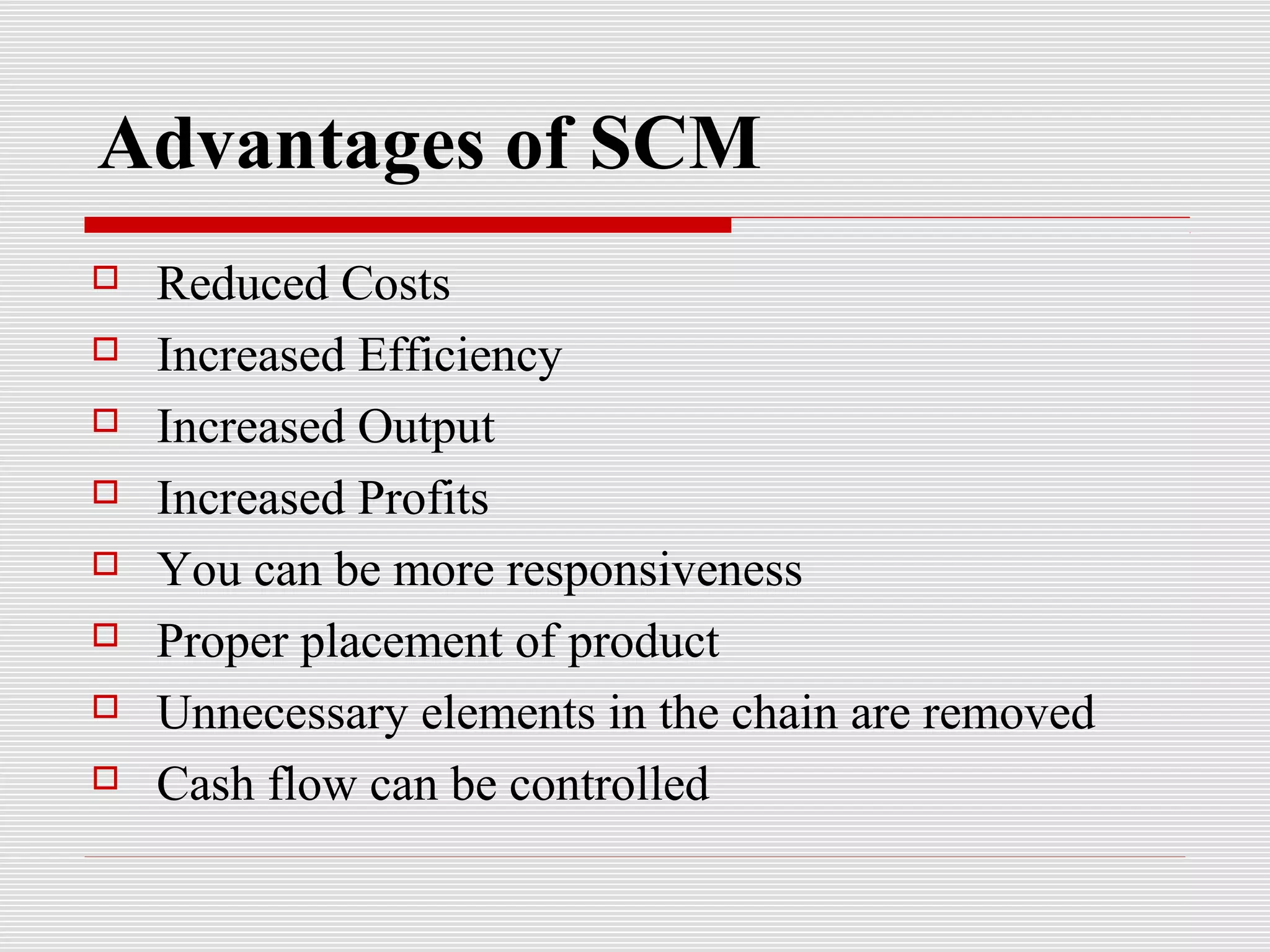 Supply chain management (csm) | PPT