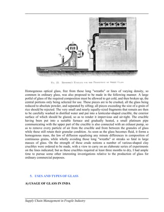 Supply chain management in glass industry | DOC