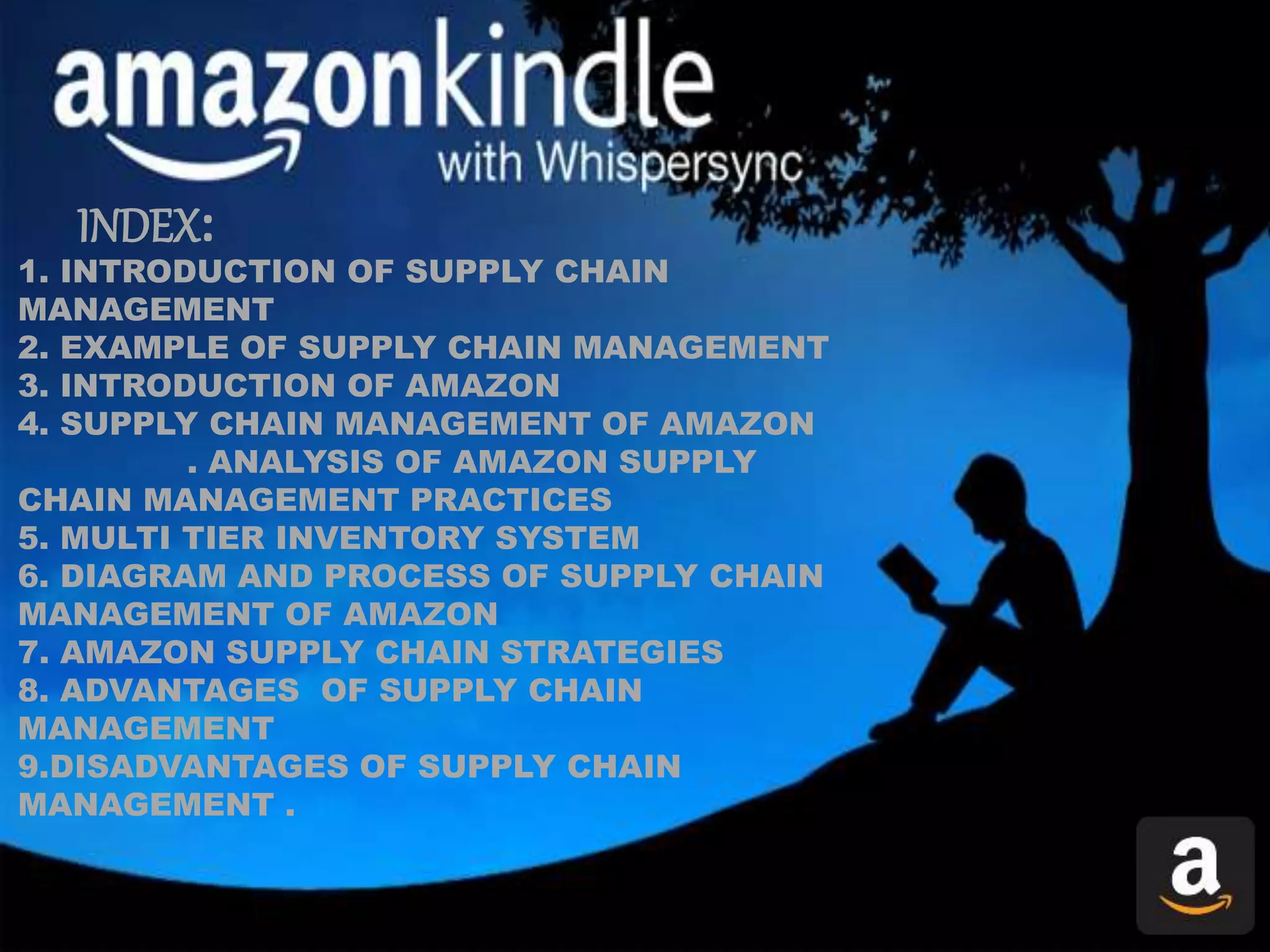 Supply chain management of amazon | PPTX