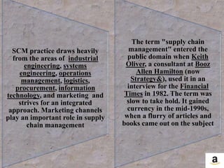 Supply chain management of amazon | PPTX
